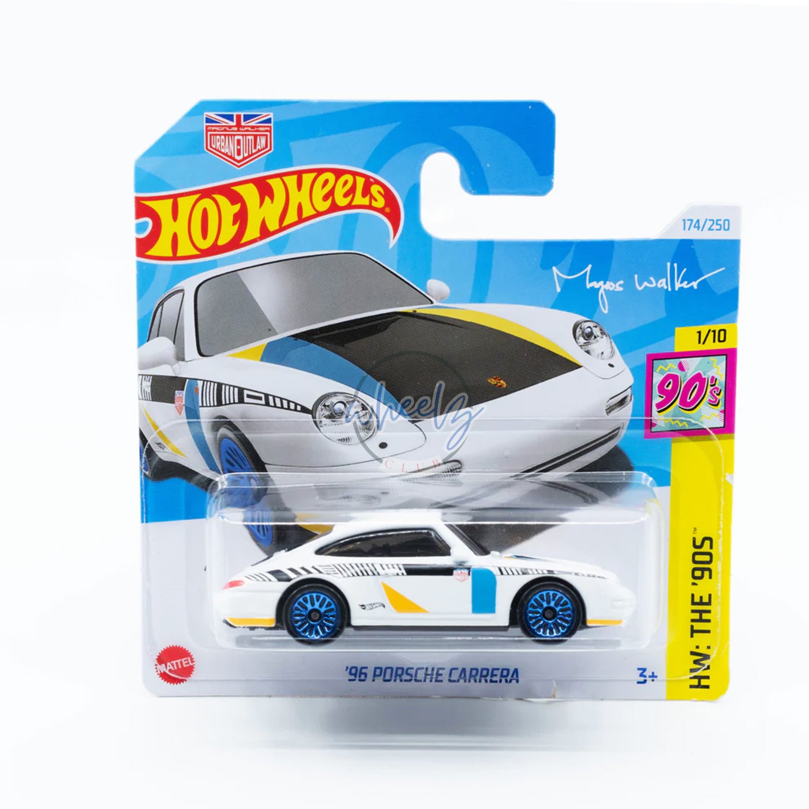 Hot Wheels -96 Porsche Carrera- HW :THE 90’S - Premium Die cast Toy Store