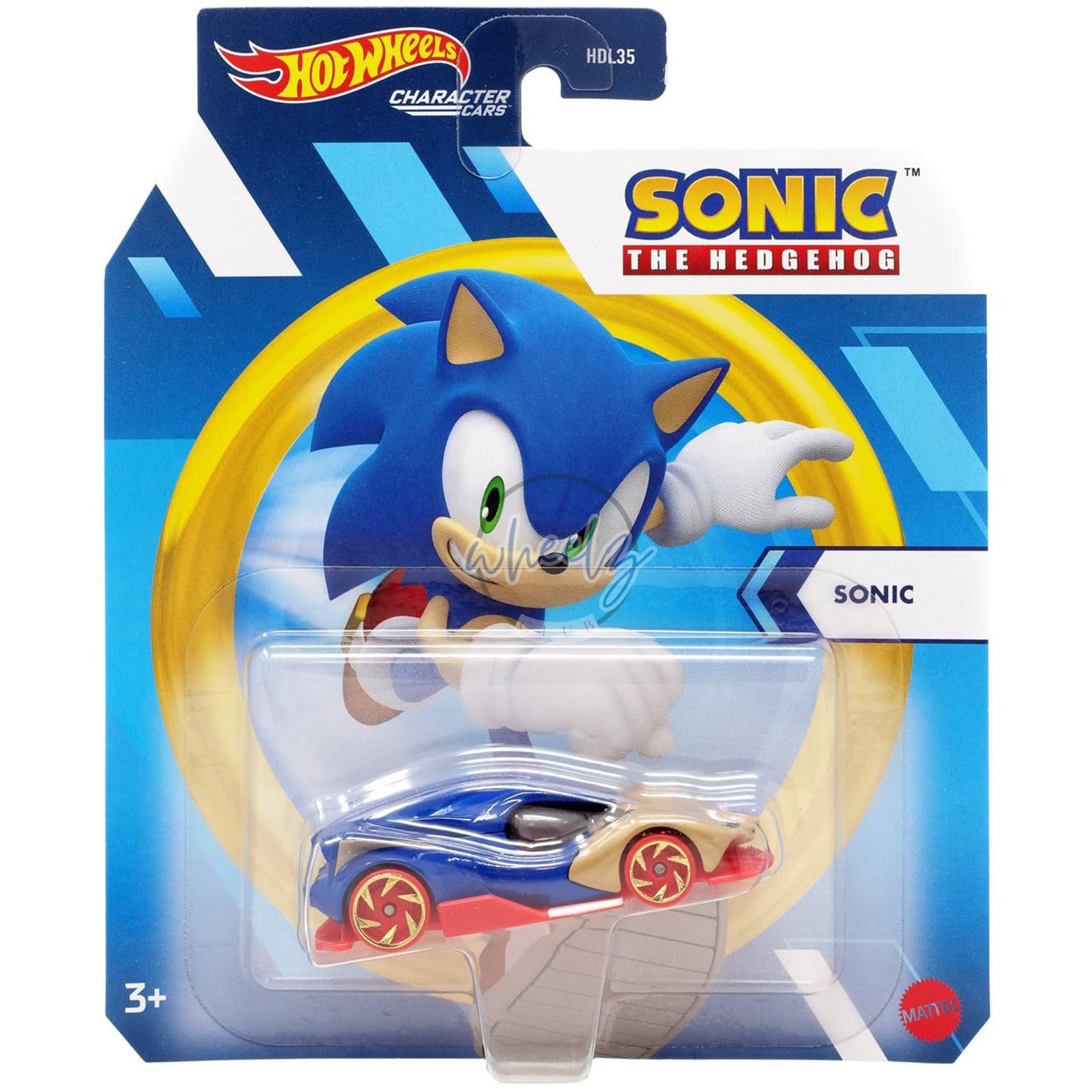 Hot Wheels Character Cars – Sonic – SONIC THE HEDGEHOG - Premium Die ...