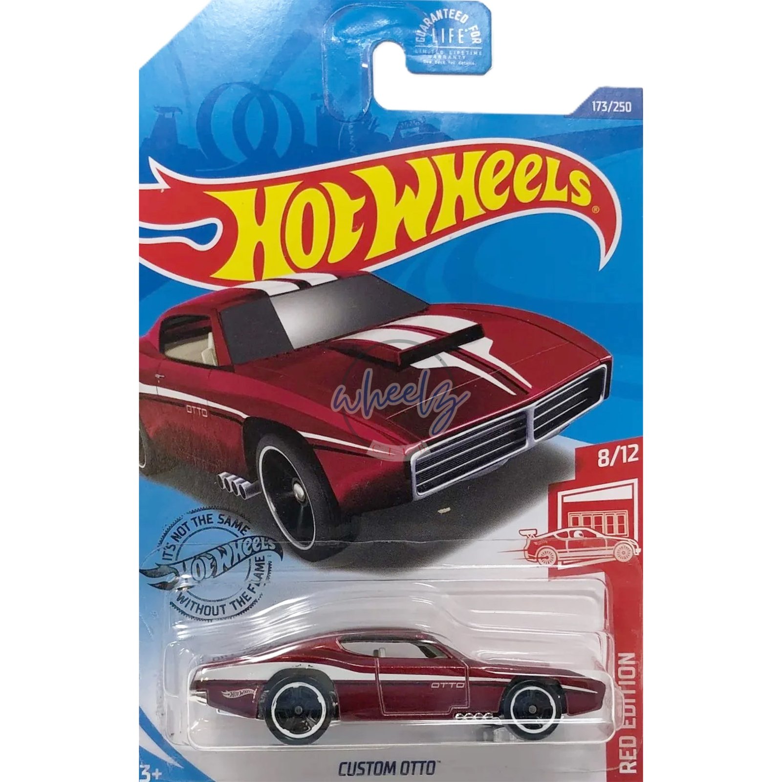 Hot Wheels Custom Otto – RED EDITION - Premium Die cast Toy Store