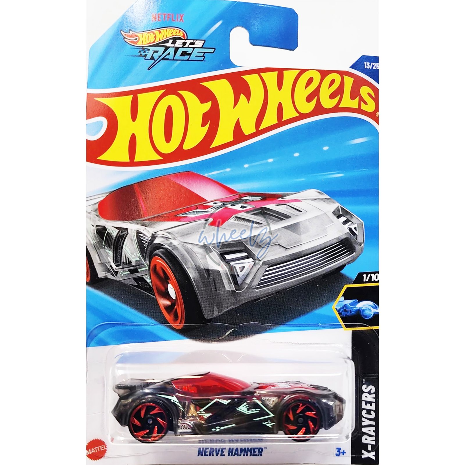 Hot Wheels Nerve Hammer – X – RACERS 2025 - Premium Die cast Toy Store