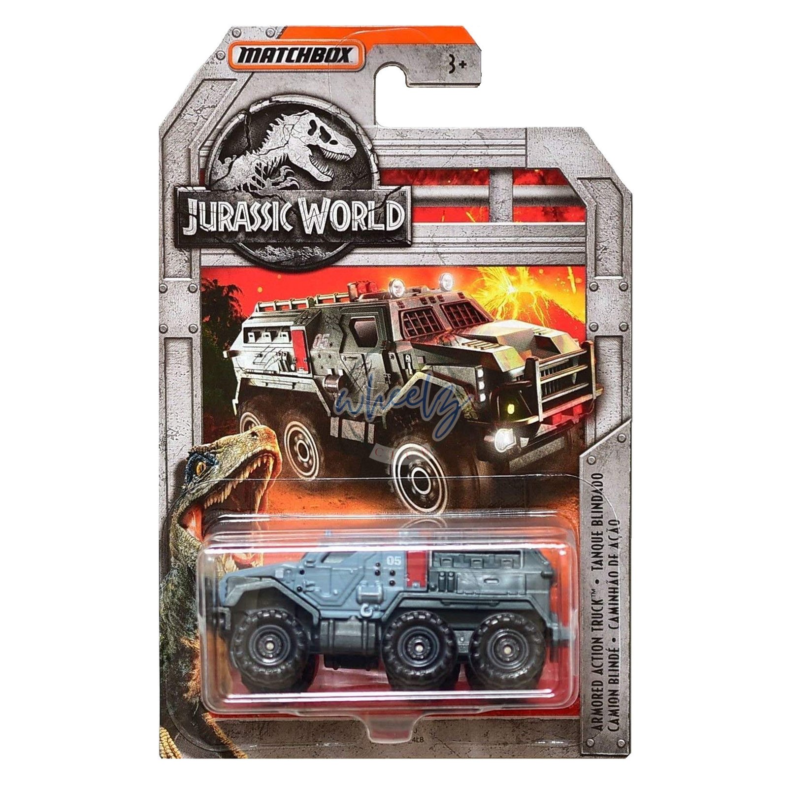 Matchbox (Exclusive) Jurassic World Edition Armored Action Truck ...
