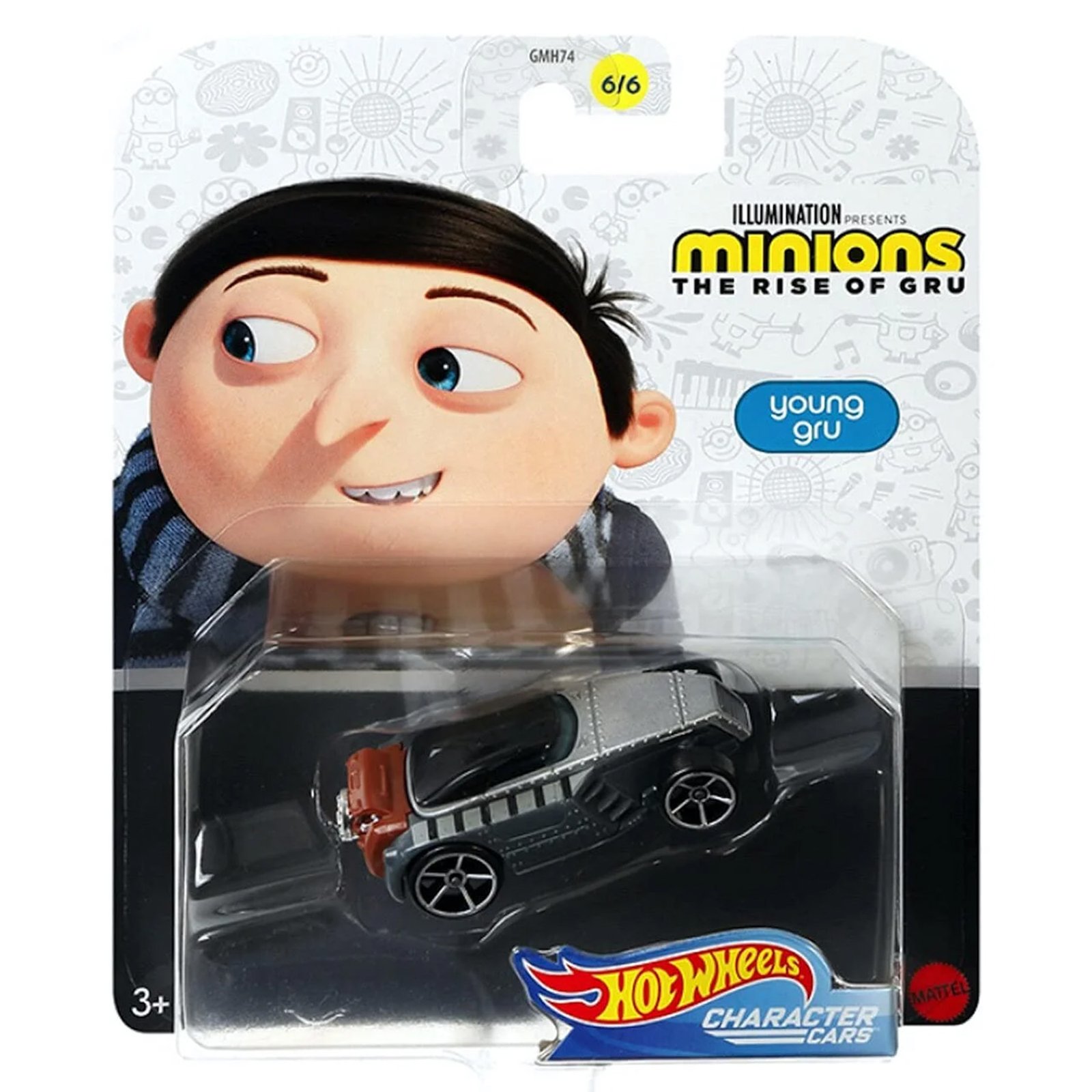 Hot Wheels Character Cars – Young Gru – Minions - Premium Die cast Toy ...