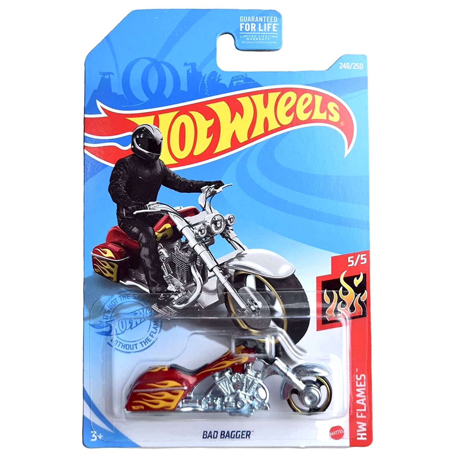 Hot Wheels – Bad Bagger – HW FLAMES - Wheelzclub: Premium Diecast ...